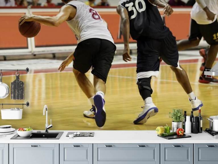 Basketball Wallpaper & Wall Murals | Wallsauce CA