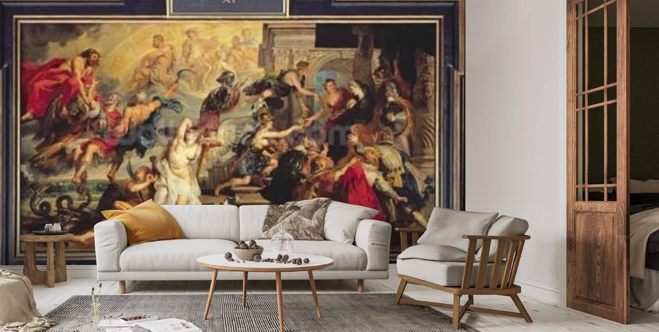 Apotheosis of Henri IV Wallpaper Mural | Wallsauce EU