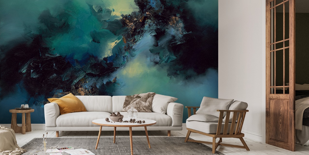 Bright and Bold Wallpaper Mural | Wallsauce UK