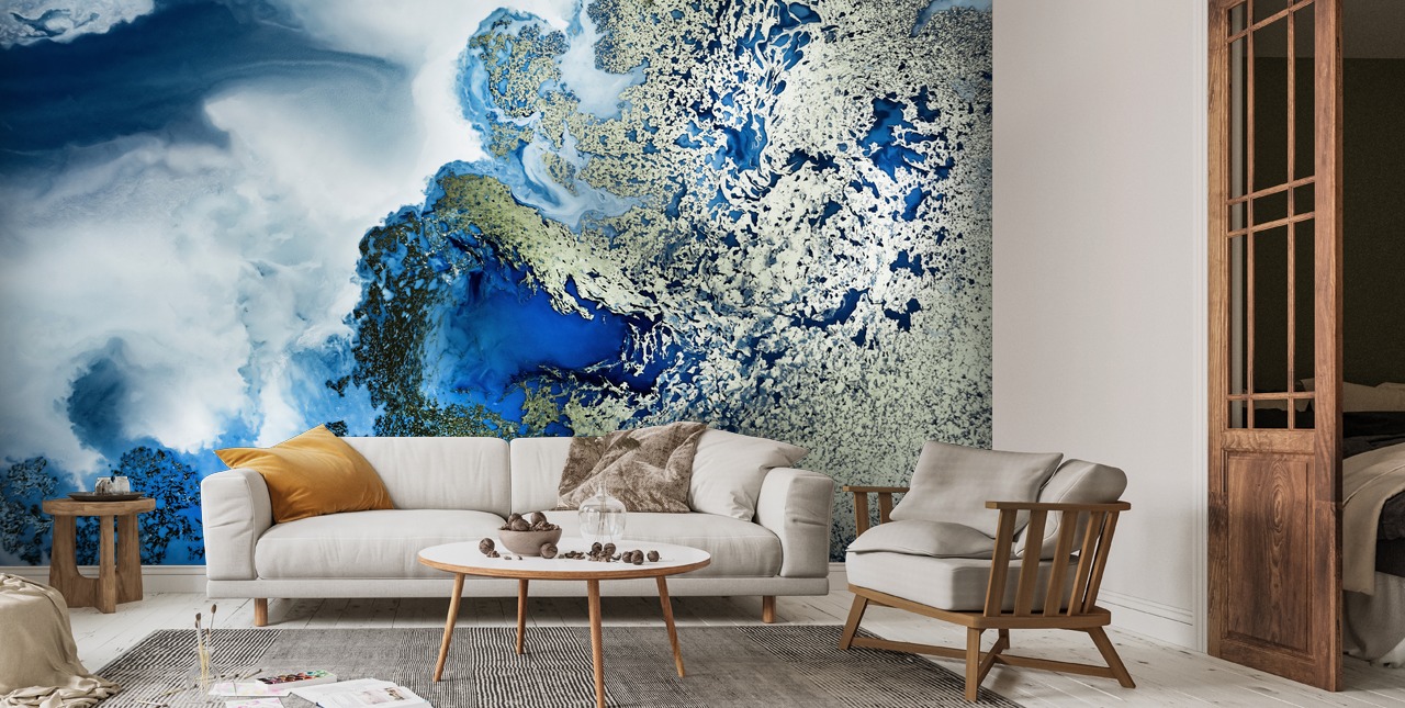 Midnight Reef Wall Mural | Wallsauce NZ