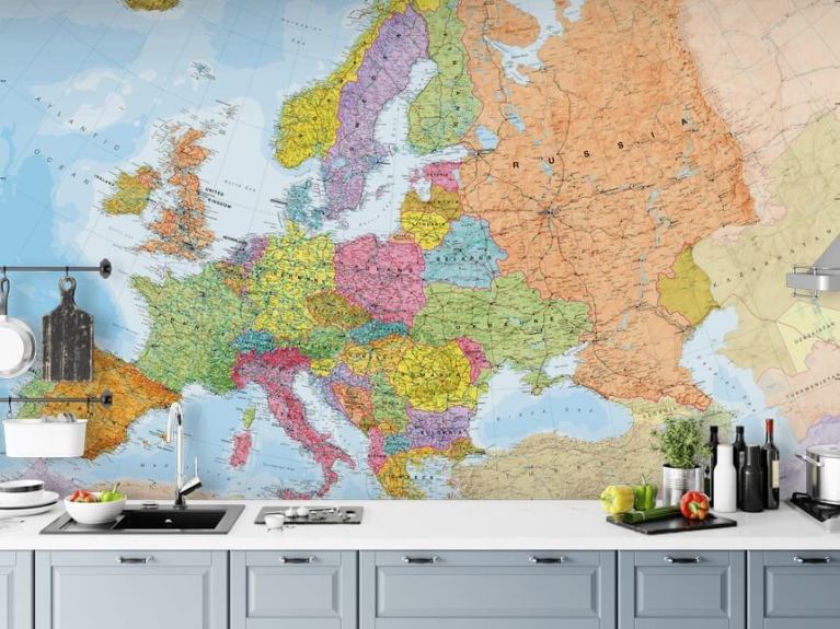 Europe Ngs Buy Wall Map Of Europe Mapworld