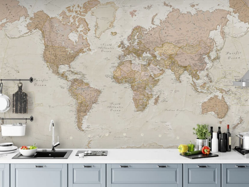 Fondo De Pantalla Con Mapa Del Mundo Fondo Mundo Mapa Geografía