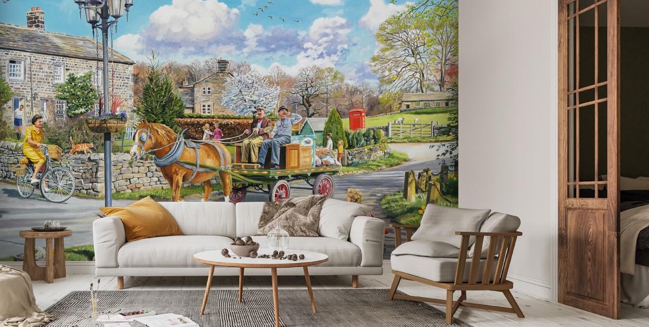 Rag n Bone Wall Mural | Wallsauce UK