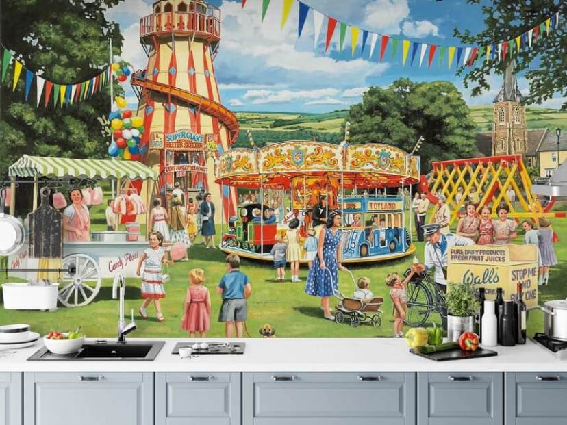 Trevor Mitchell Wall Murals | Wallsauce UK