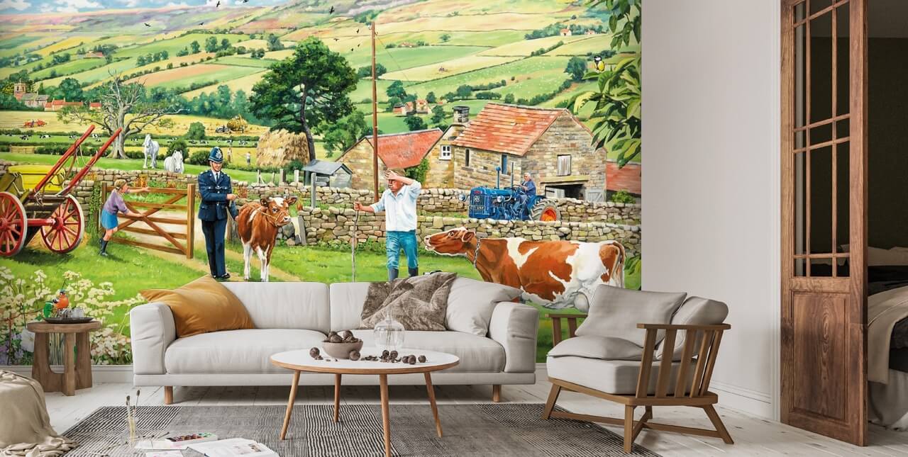 Returning A Stray Calf Wallpaper | Wallsauce AU