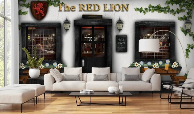 Facade Wallpaper & Wall Murals | Wallsauce US