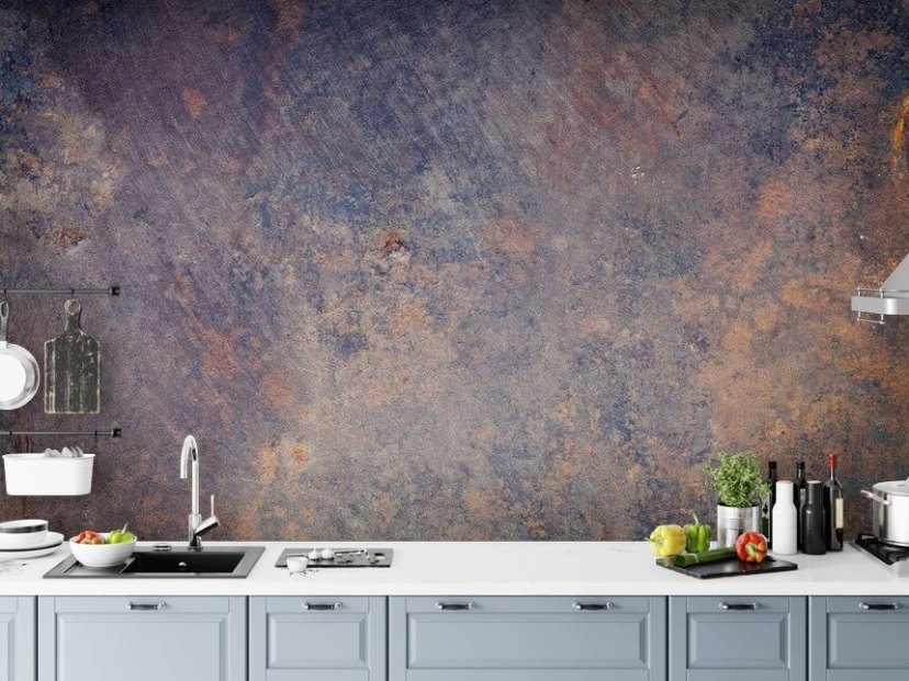 Metal & Rust Effect Wallpaper | Wallsauce US