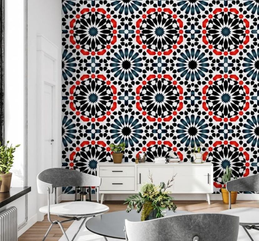 Black Tile Wallpaper Wallpapers