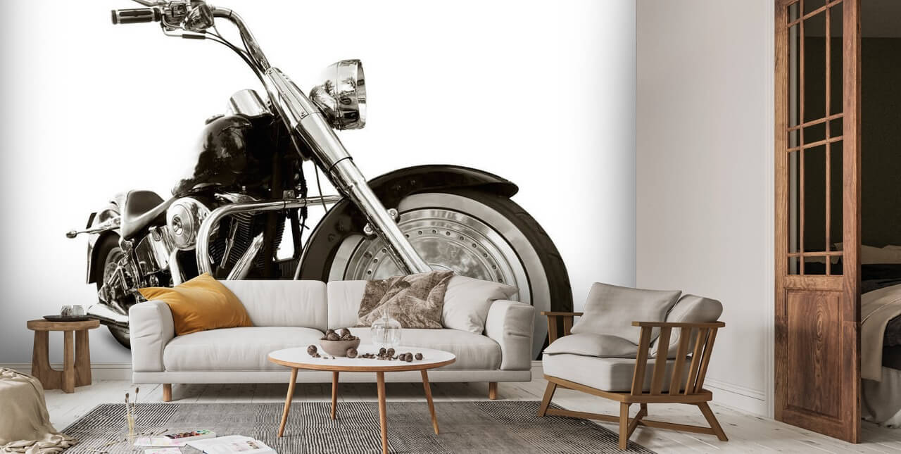 Motorcycle Wall Mural | Wallsauce NZ