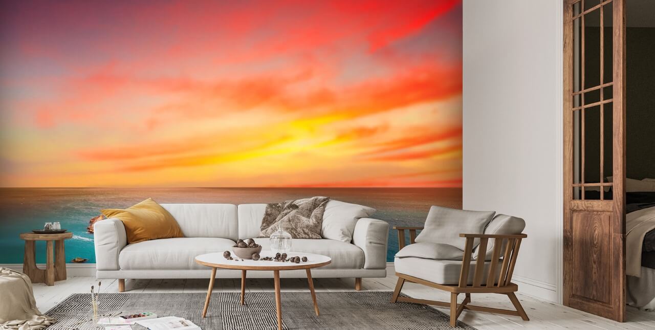 Sea View Wallpaper | Wallsauce UK