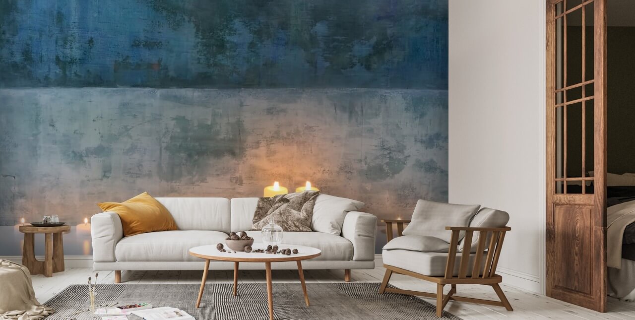Candle Calm Wallpaper Mural | Wallsauce UK