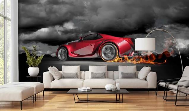 Car Wallpapers & Wall Murals | Wallsauce AU