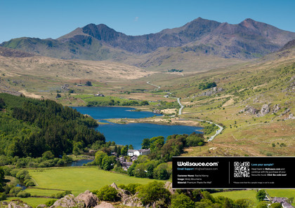 Snowdonia National Park Wallpaper | Wallsauce UK