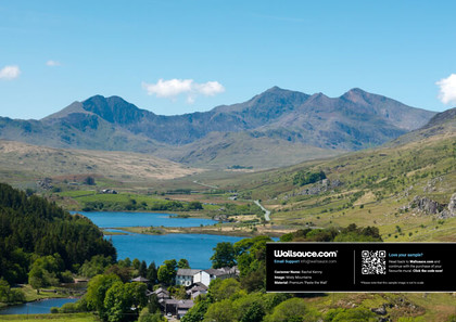 Mount Snowdon Wallpaper | Wallsauce UK