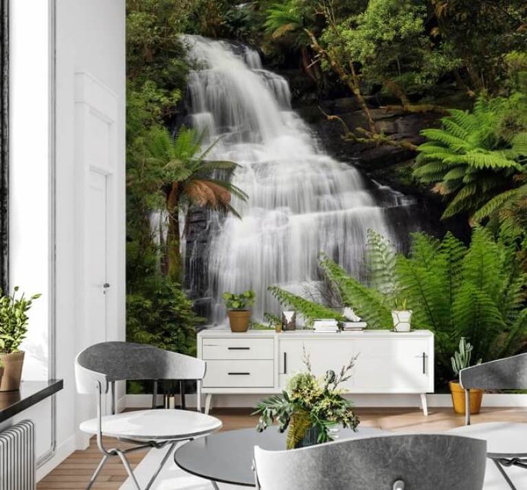 Carta da parati e murales con cascata | Wallsauce IT