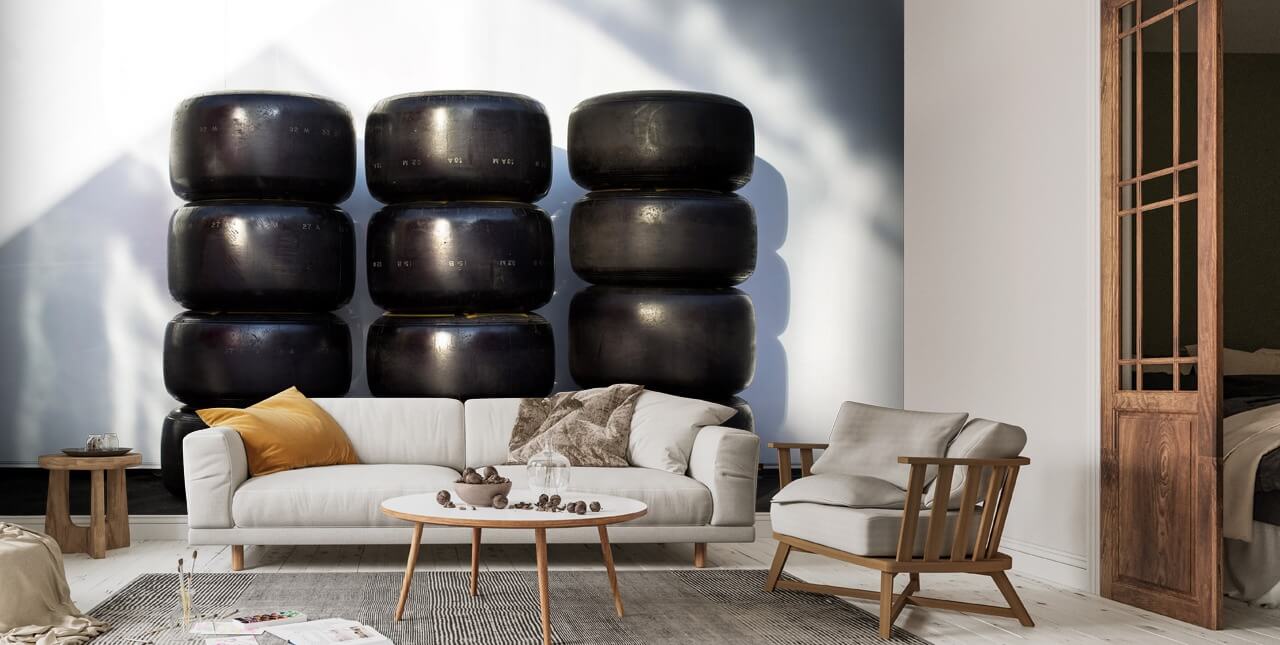 Grand Prix Tyres, Barcelona, Spanje 2013 Behang | Wallsauce NL