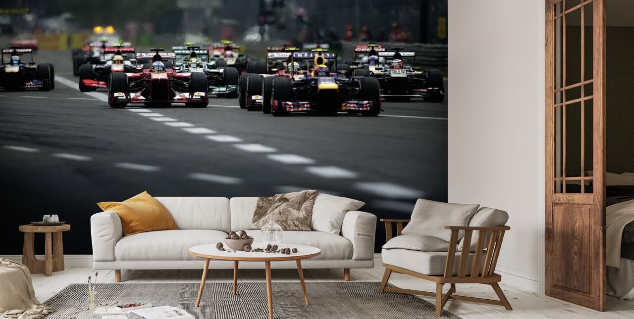 Murale Formule 1 Italie 2013 | Wallsauce FR