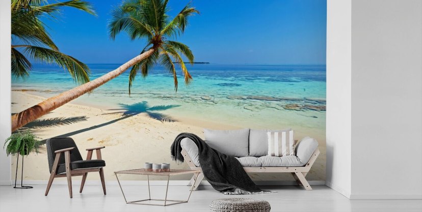Tropical Beach Wallpaper & Wall Murals | Wallsauce US