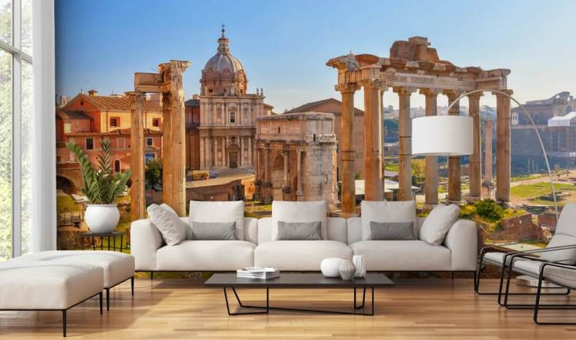 Rome Wallpaper & Wall Murals | Wallsauce US