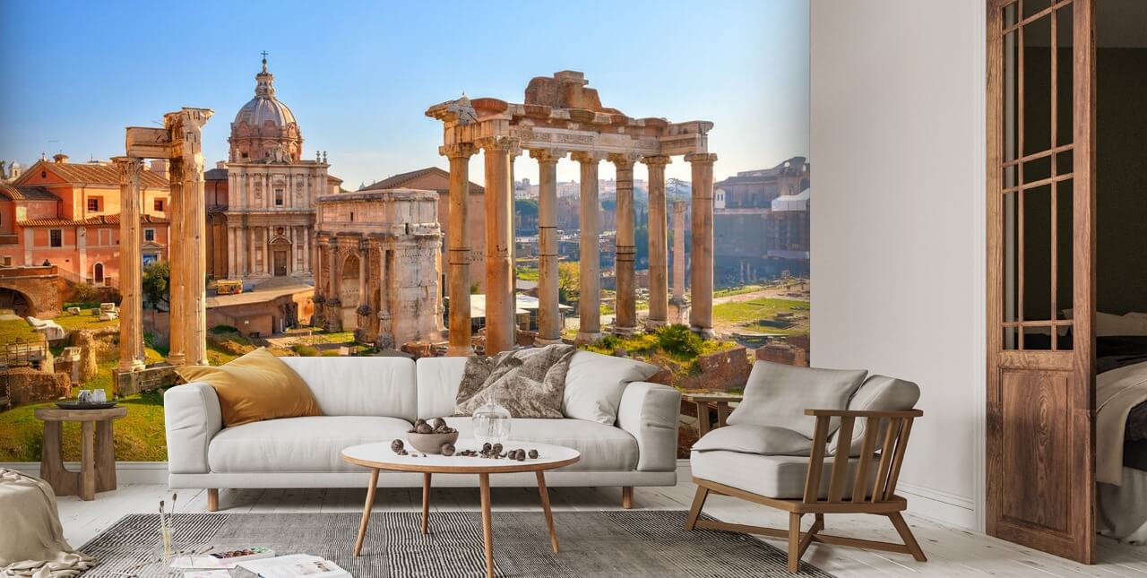 The Forum, Rome Wallpaper | Wallsauce US