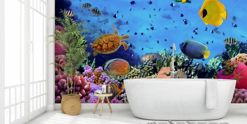 Bathroom Wallpaper Murals | Wallsauce UK