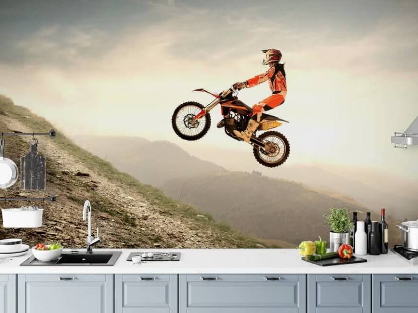 Motocross Wallpaper & Wall Murals | Wallsauce NZ