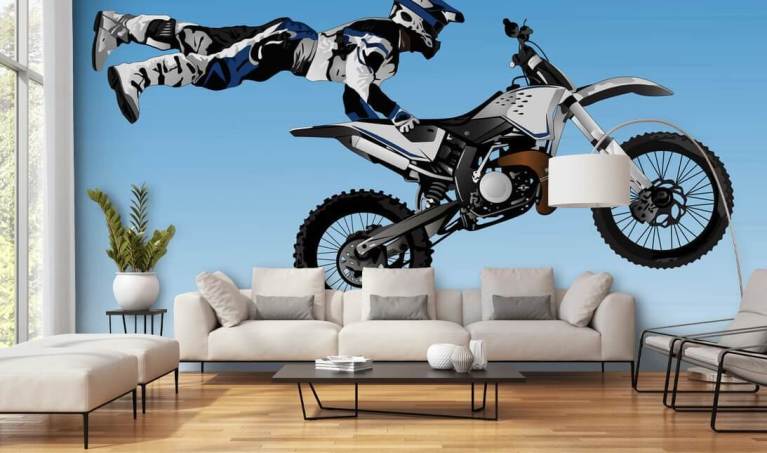Motocross Wallpaper & Wall Murals | Wallsauce UK