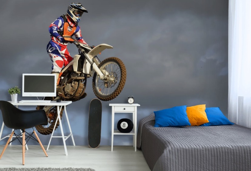 Motocross Wallpaper & Wall Murals | Wallsauce US