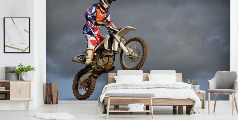 Motorbike Wallpaper & Motorcycle Murals | Wallsauce US