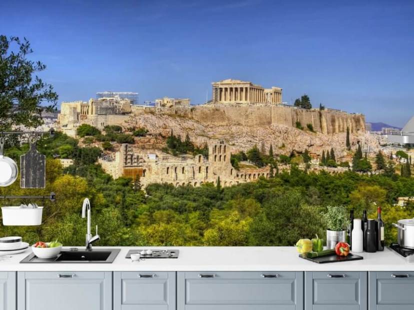 Greece Wallpaper & Wall Murals | Wallsauce US