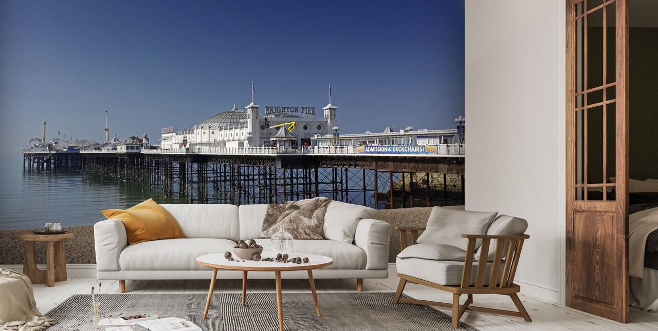 Brighton Pier Wall Mural | Wallsauce UK