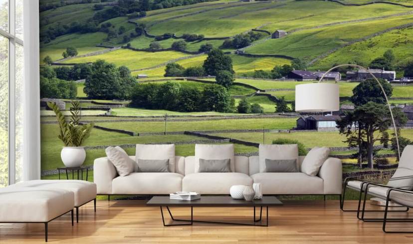 Stunning Countryside Wallpaper | Wallsauce US