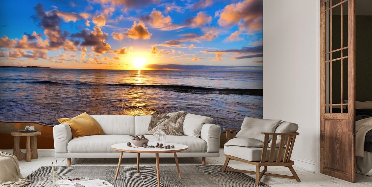 Horizon Sunset Wallpaper | Wallsauce US