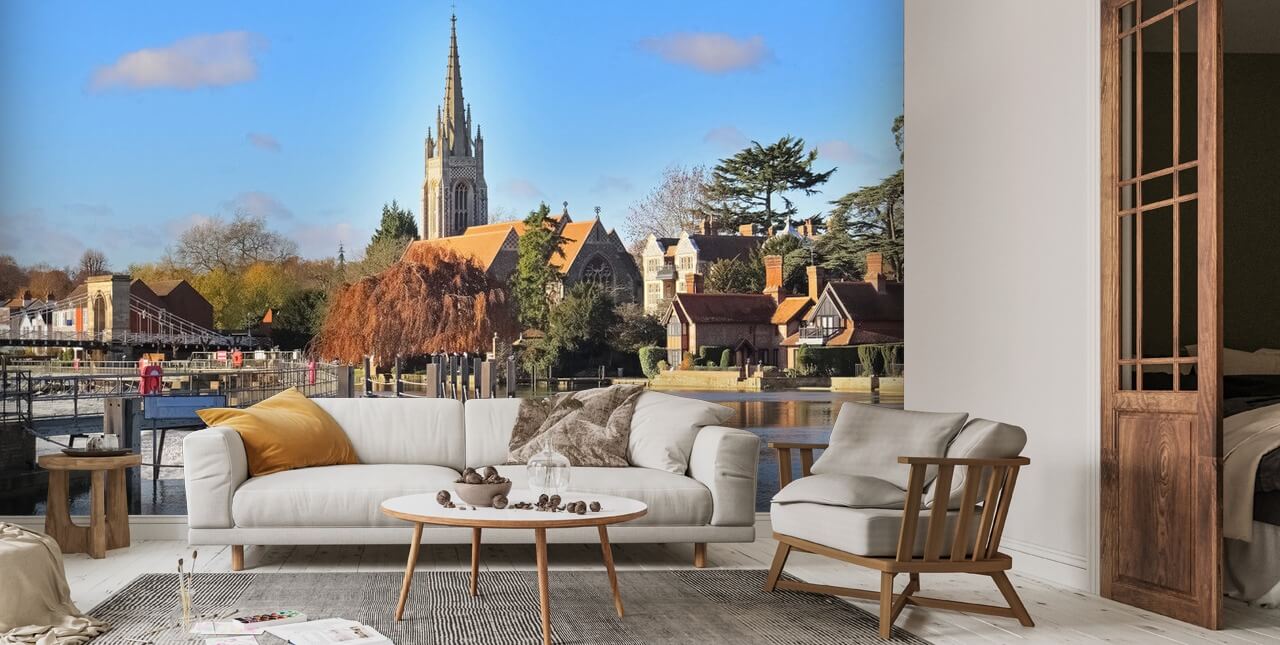 Themsen på Marlow Wallpaper | Wallsauce NO