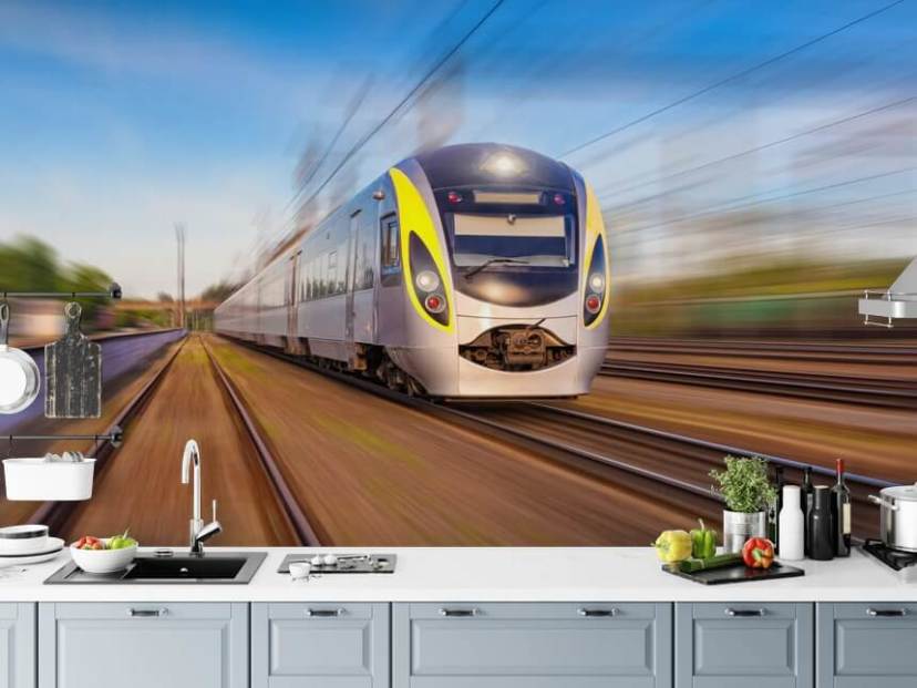 Train Wallpaper & Steam Train Wall Murals | Wallsauce AU