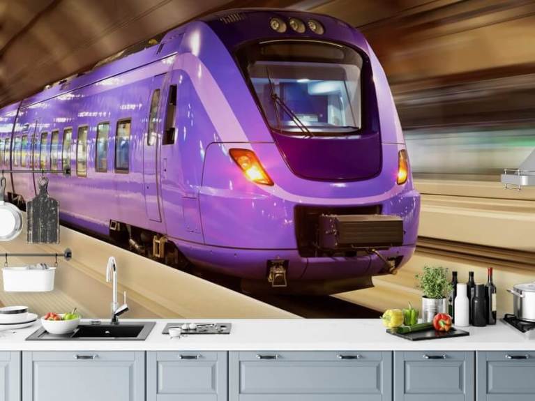 Train Wallpaper & Steam Train Wall Murals | Wallsauce US