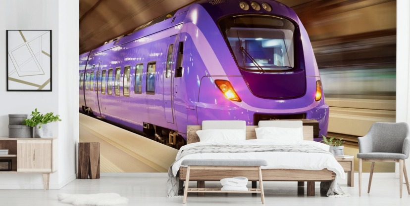 Train Wallpaper & Steam Train Wall Murals | Wallsauce UK