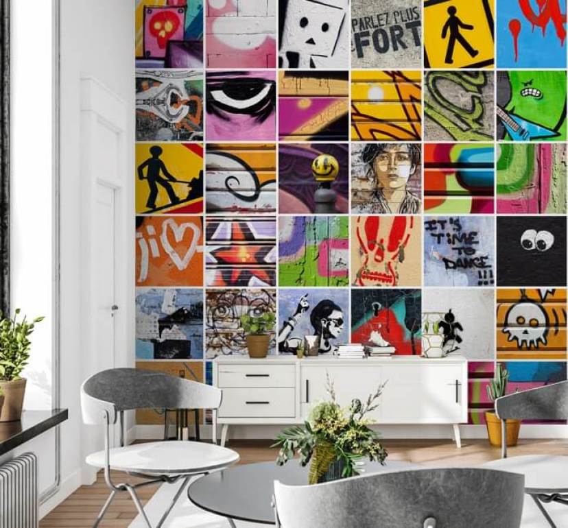 Square Wallpaper & Wall Murals | Wallsauce US