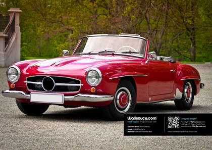 Classic Merc Wallpaper | Wallsauce US