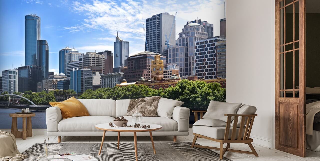 Melbourne Wall Mural | Wallsauce AU