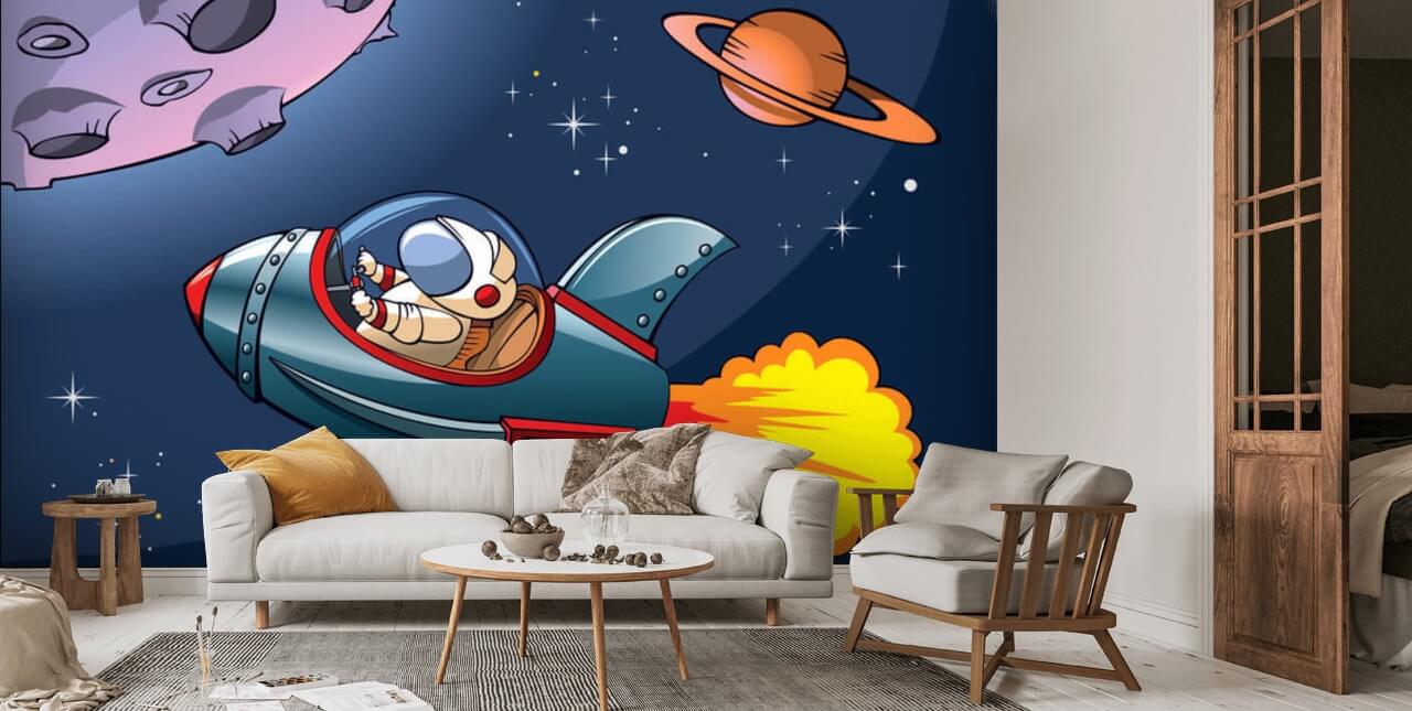 Space Ship Wallpaper Space Ship Wall Murals Murals