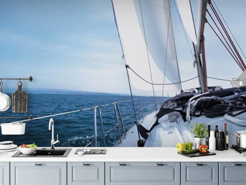Boat Wallpaper & Ship Wall Murals | Wallsauce UK