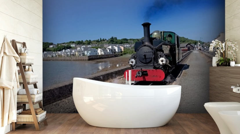 Train Wallpaper & Steam Train Wall Murals | Wallsauce UK
