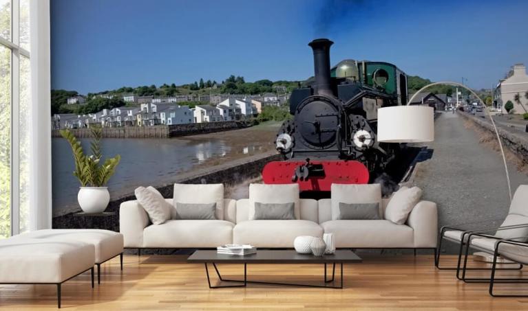 Train Wallpaper & Steam Train Wall Murals | Wallsauce UK