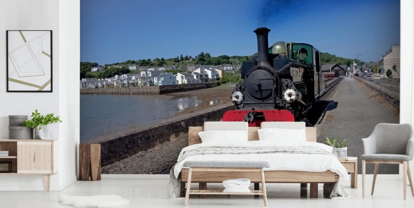 Train Wallpaper & Steam Train Wall Murals | Wallsauce US