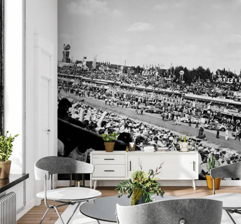 American Motorsport Wall Murals Wallpaper Wallsauce Us