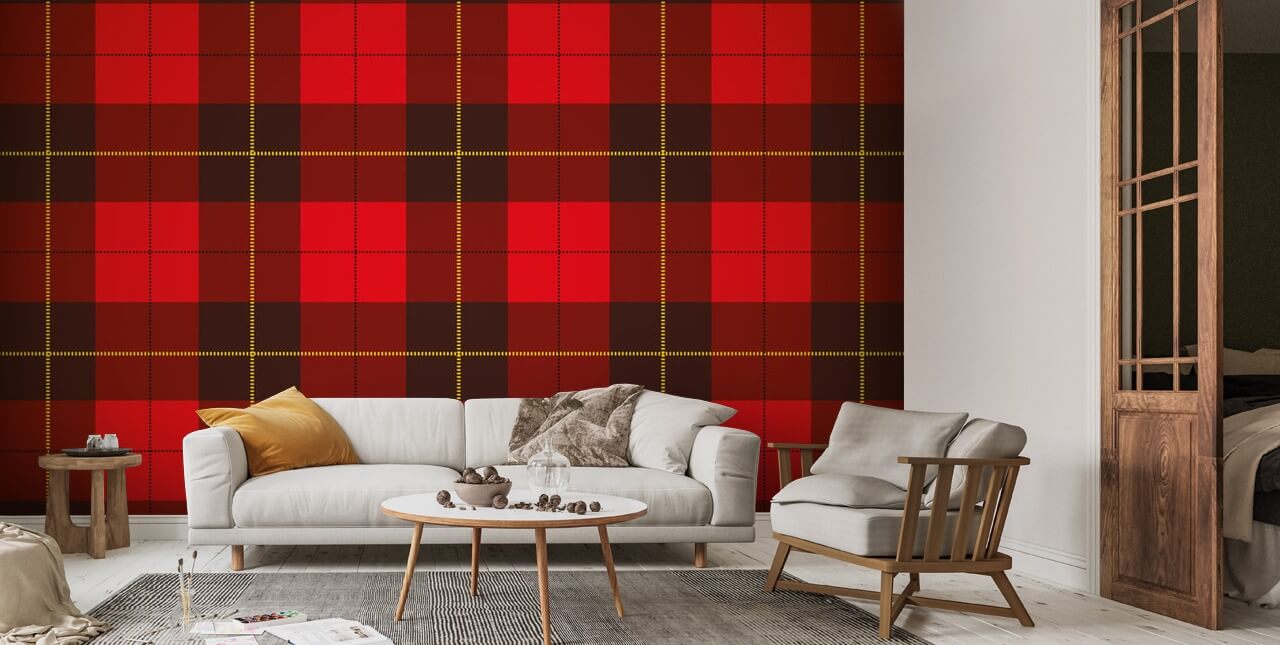 Wallace Tartan Scottish Plaid Wallpaper | Wallsauce US