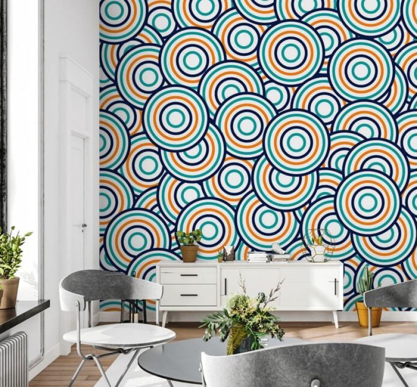 Circle Wallpaper & Wall Murals | Wallsauce US