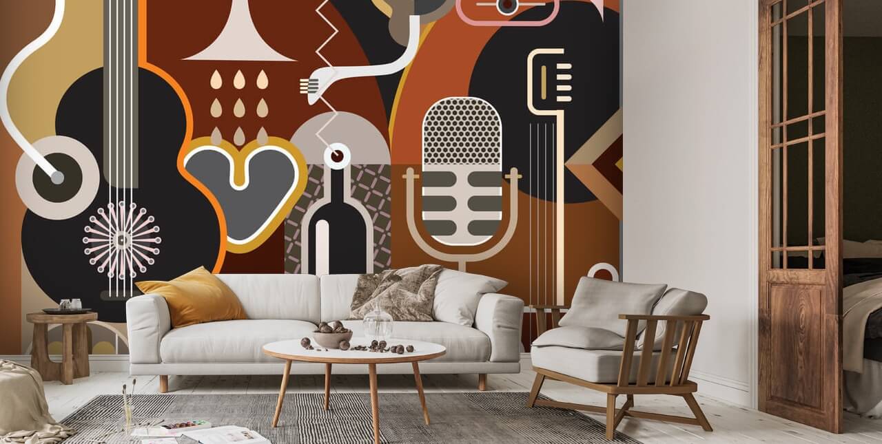 Cool Music Abstract Wallpaper Designs