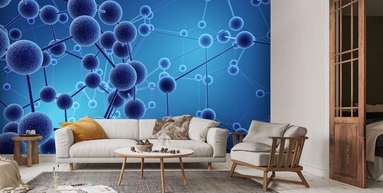 Neuralt nätverk Väggmålning Neuralt nätverk Bakgrund | Wallsauce SE